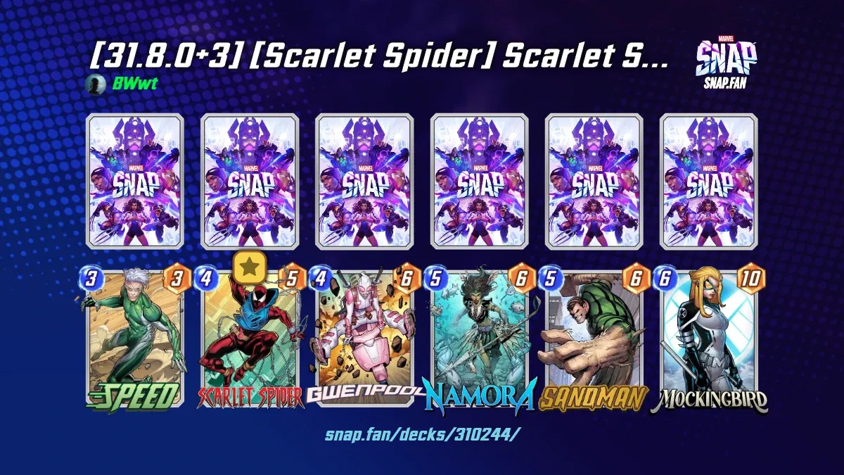 [31.8.0+3] [Scarlet Spider] Scarlet Spider Theorycraft by BWwt - Marvel ...