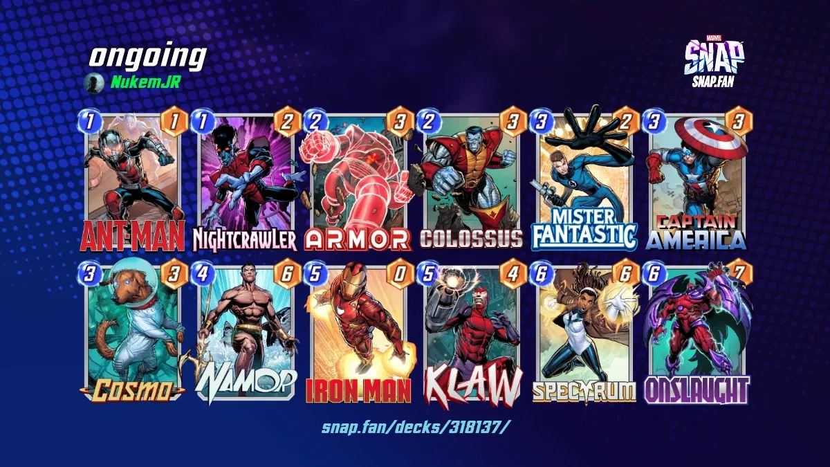 ongoing by NukemJR - Marvel Snap Decks - snap.fan