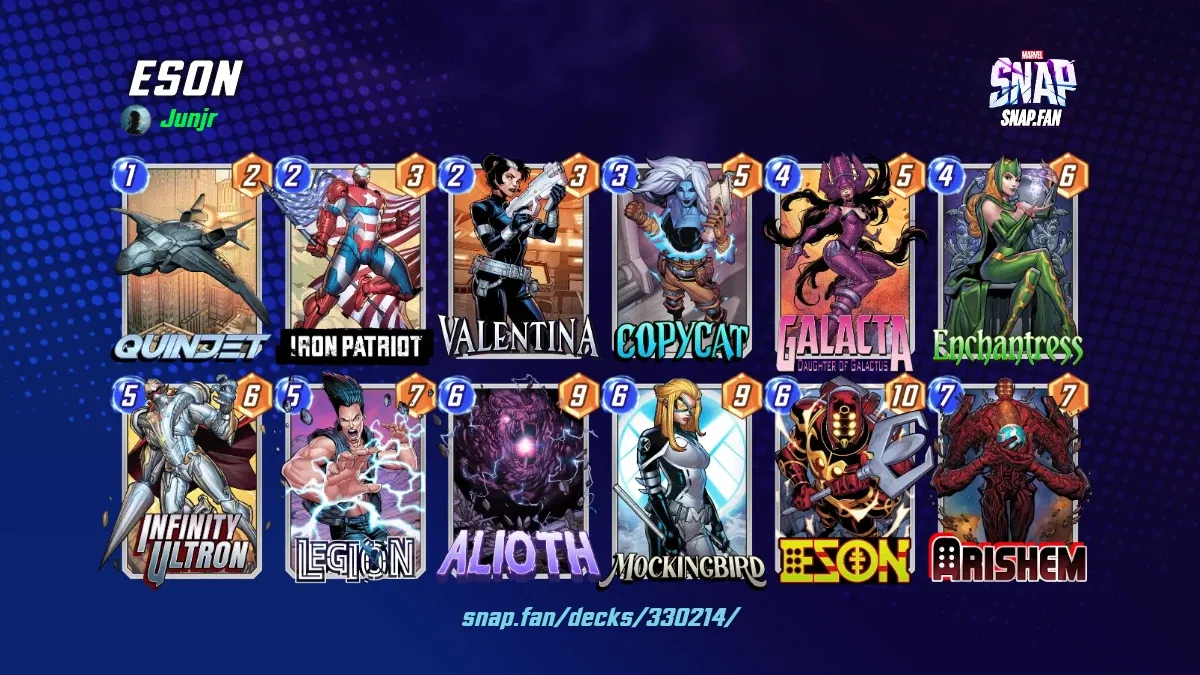 ESON by Junjr - Marvel Snap Decks - snap.fan
