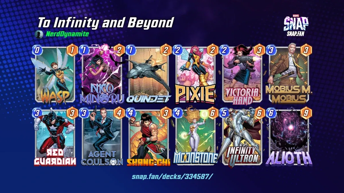 To Infinity and Beyond by NerdDynamite - Marvel Snap Decks - snap.fan