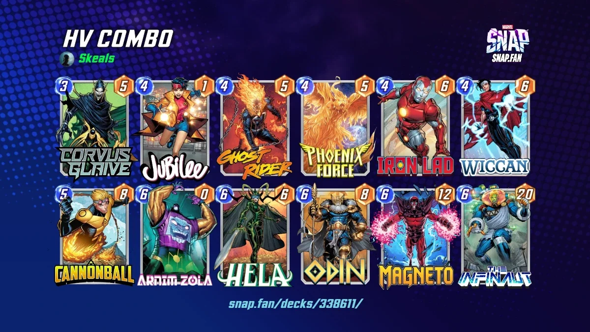 HV COMBO by Skeals - Marvel Snap Decks - snap.fan