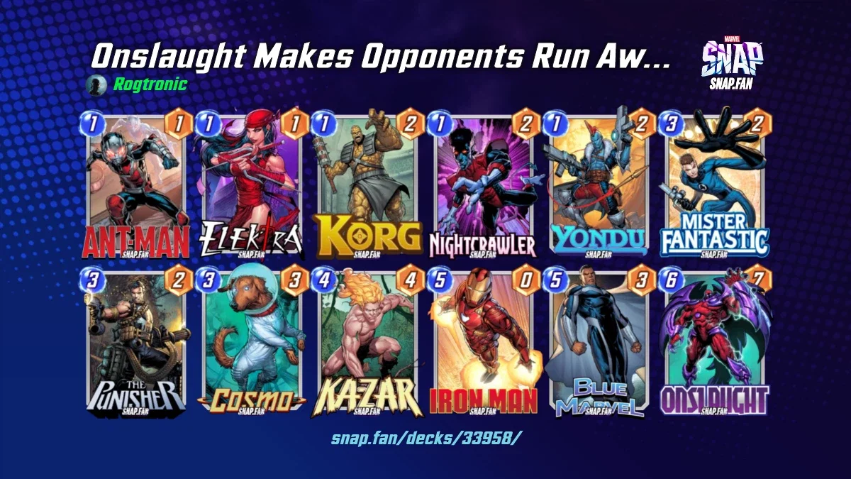 Onslaught Makes Opponents Run Away! (F2P Video Guide) by Rogtronic ...