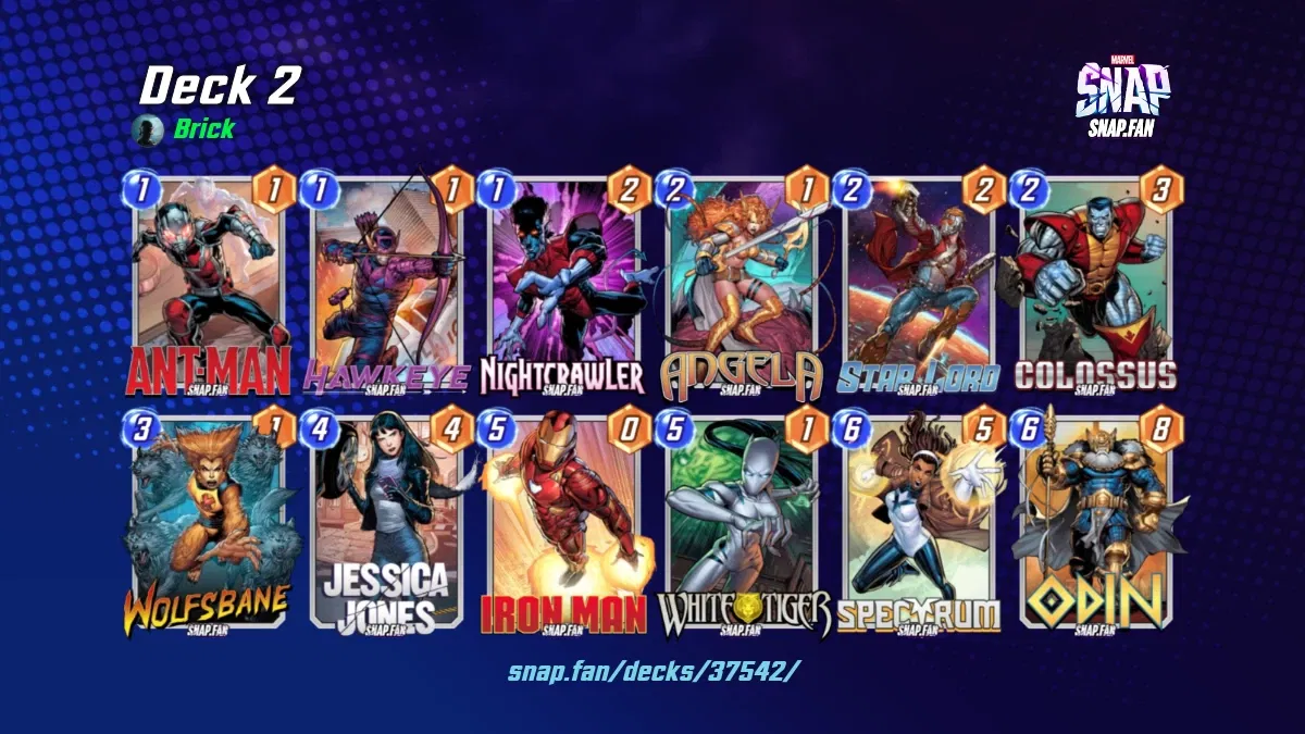 Deck 2 by Brick - Marvel Snap Decks - snap.fan