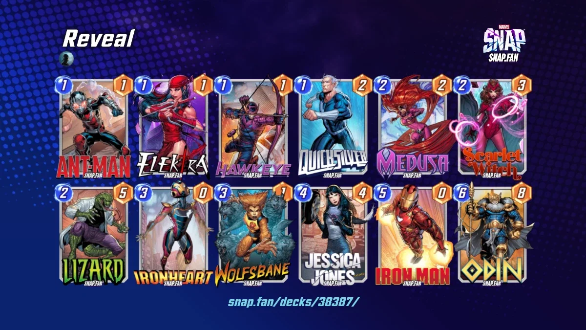 Reveal by None - Marvel Snap Decks - snap.fan