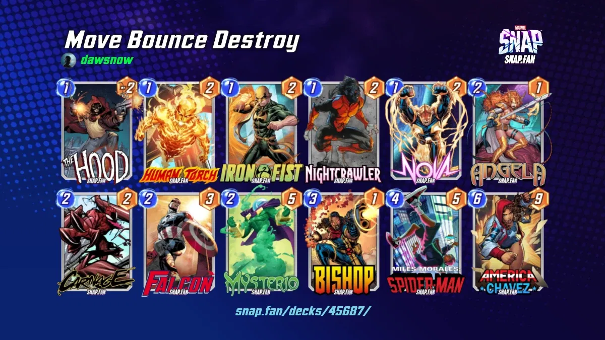 Move Bounce Destroy by dawsnow - Marvel Snap Decks - snap.fan