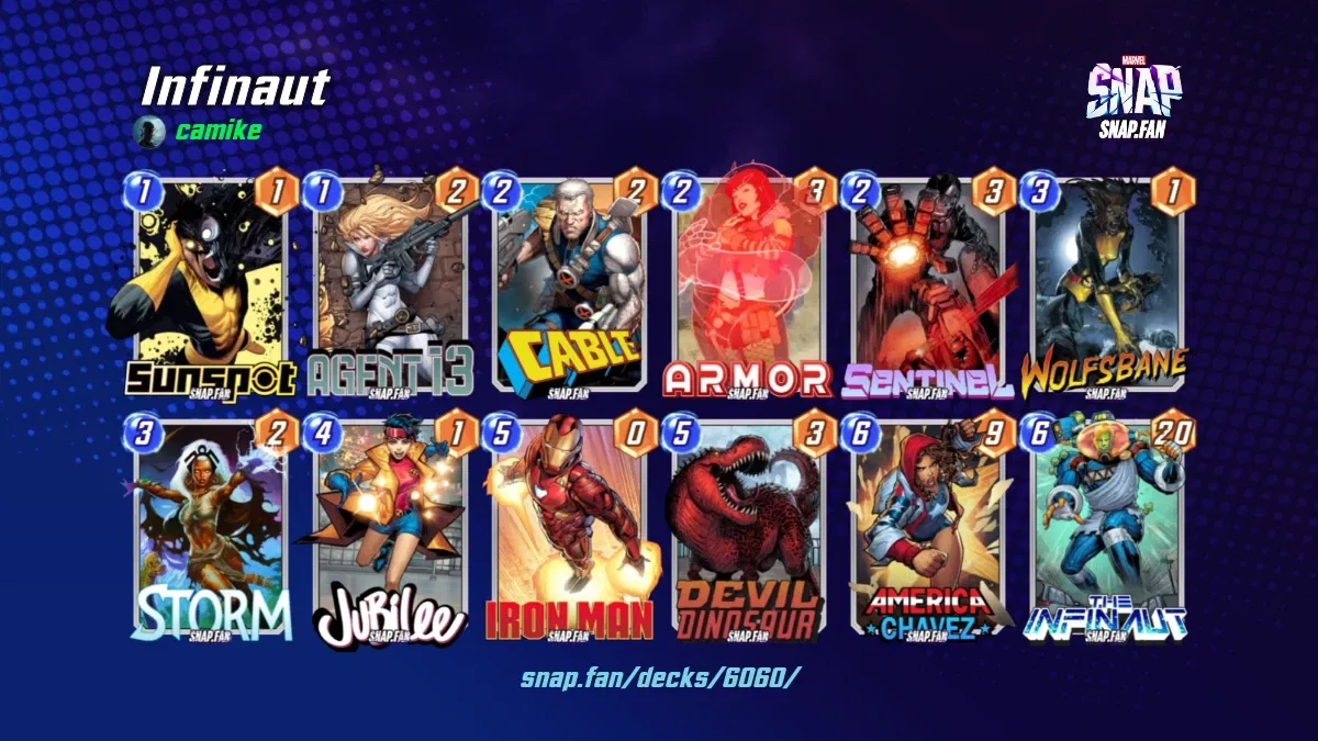 Infinaut by camike - Marvel Snap Decks - snap.fan