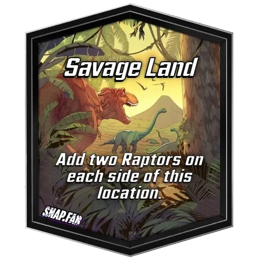 Marvel Snap Savage Land - snap.fan