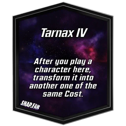 Marvel Snap Tarnax IV - snap.fan
