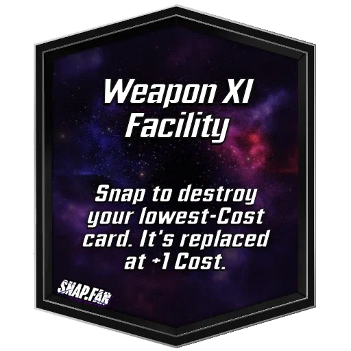 Marvel Snap Weapon XI Facility - snap.fan