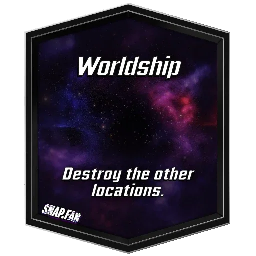 Marvel Snap Worldship - snap.fan